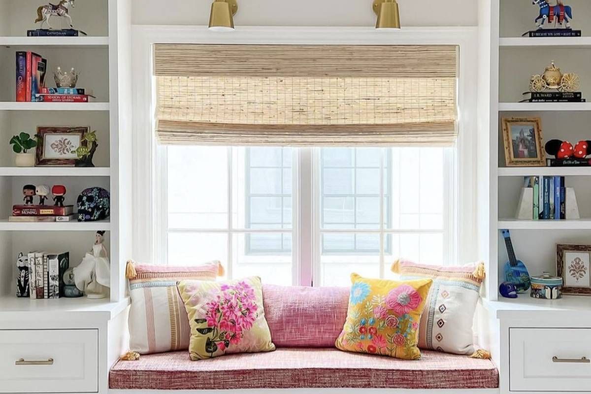 Spring Living Room Window Treatments | Stamper's Blinds Gallery