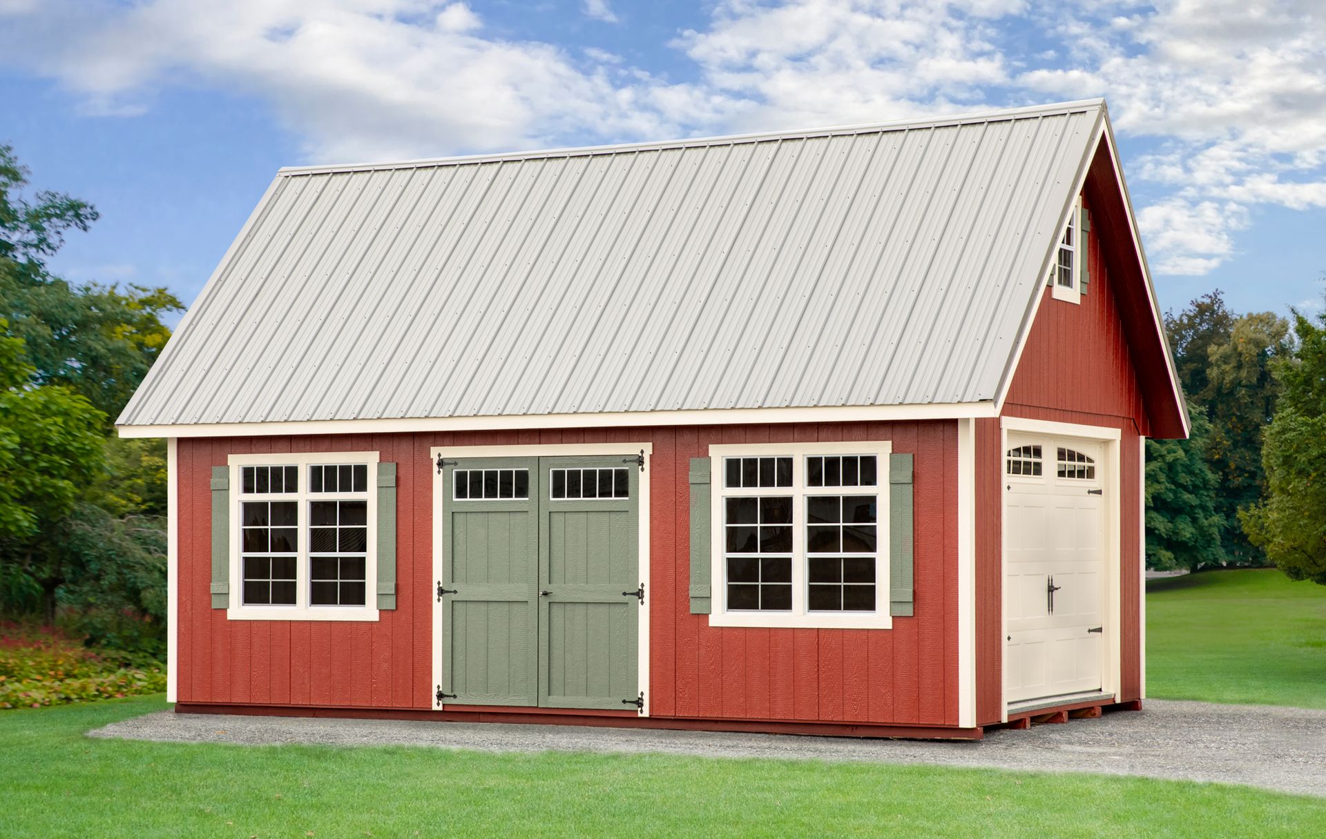 Prefab Garages from Lancaster, PA: Modular 2 & 3-Car + 2-Story