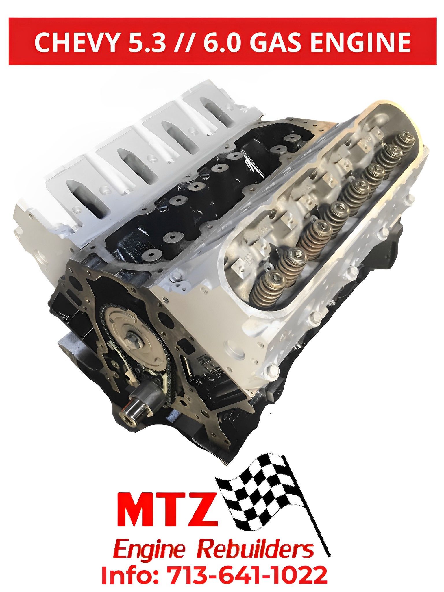 Chevy ,Ford, Dodge Gasoline Engines and Cylinder Heads