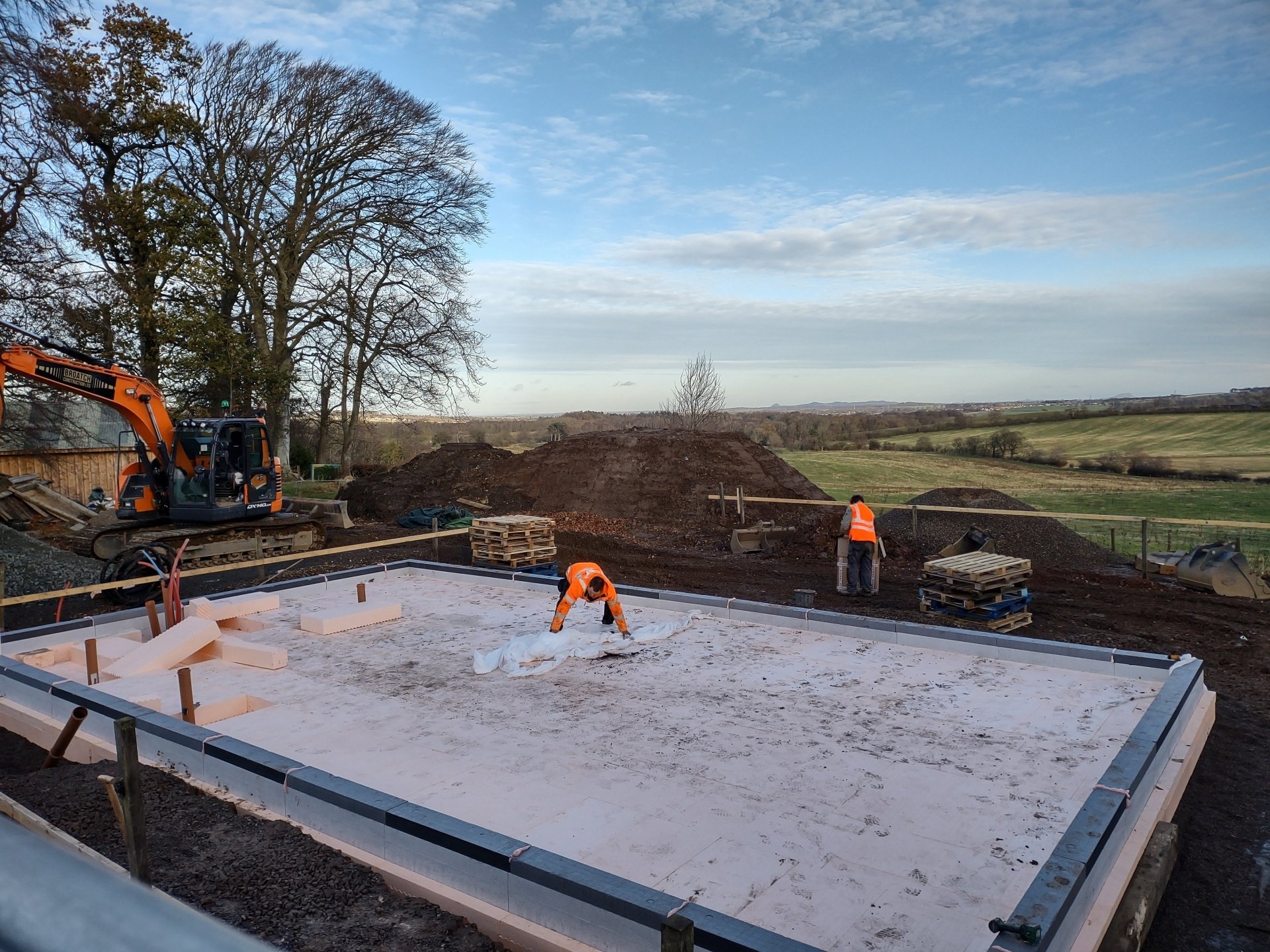 Isoquick, the insulated raft foundation