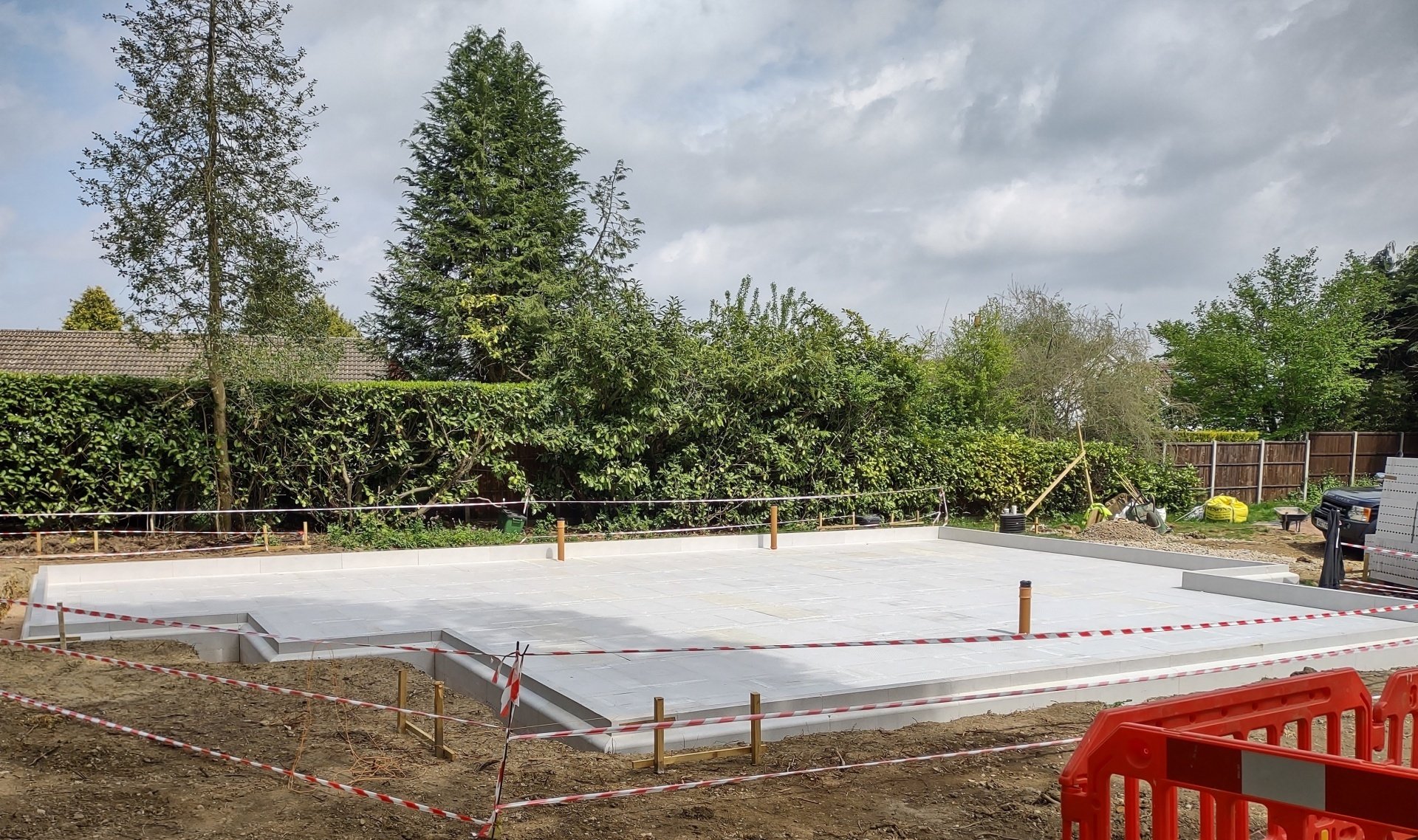 Isoquick, the insulated raft foundation