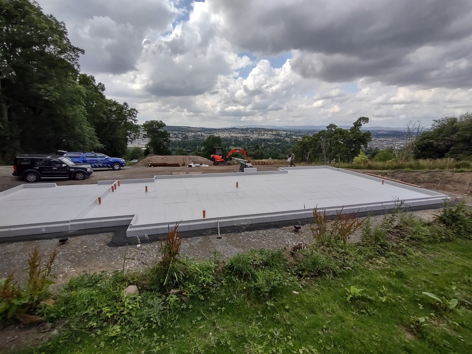Isoquick, the insulated raft foundation
