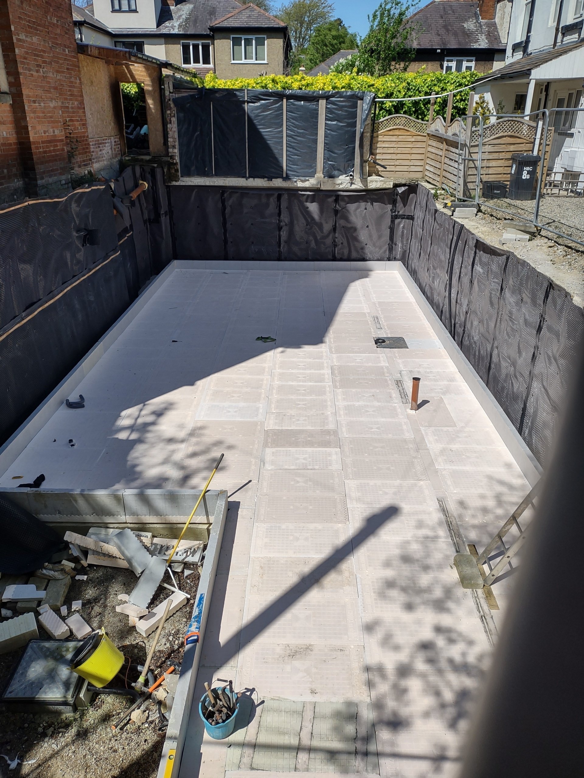 Isoquick, the insulated raft foundation