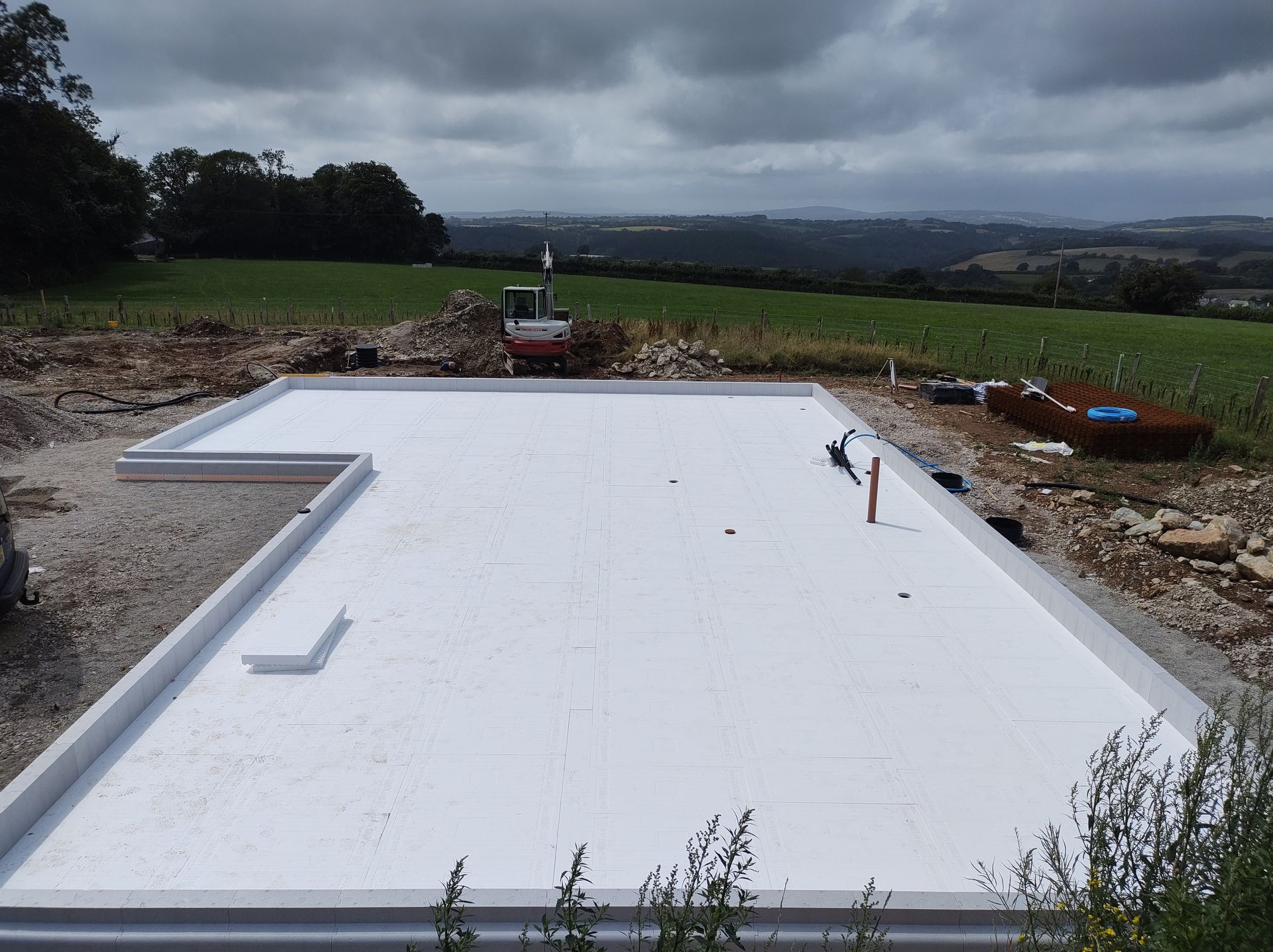 Isoquick, the insulated raft foundation