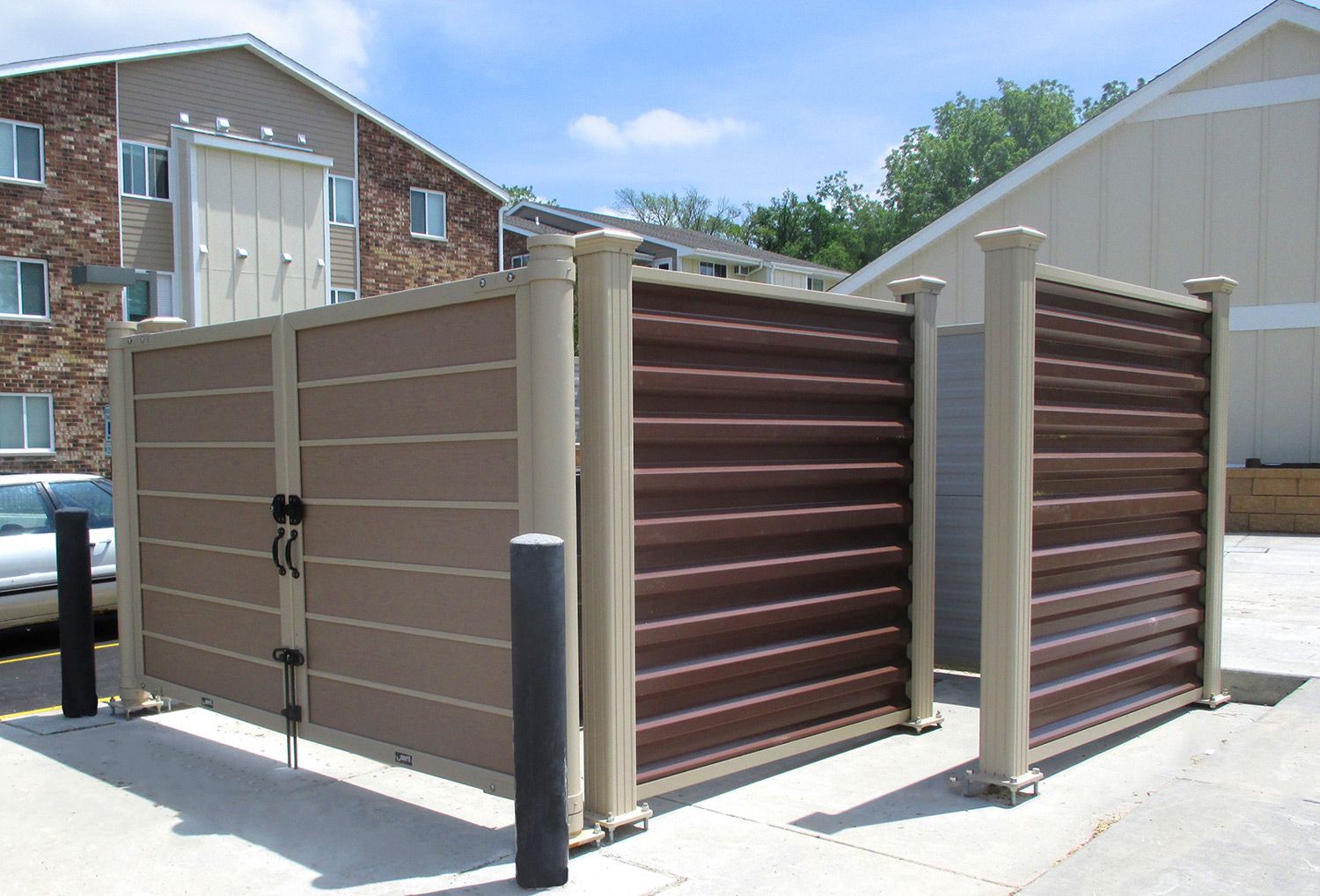 Commercial Dumpster Enclosures Illinois