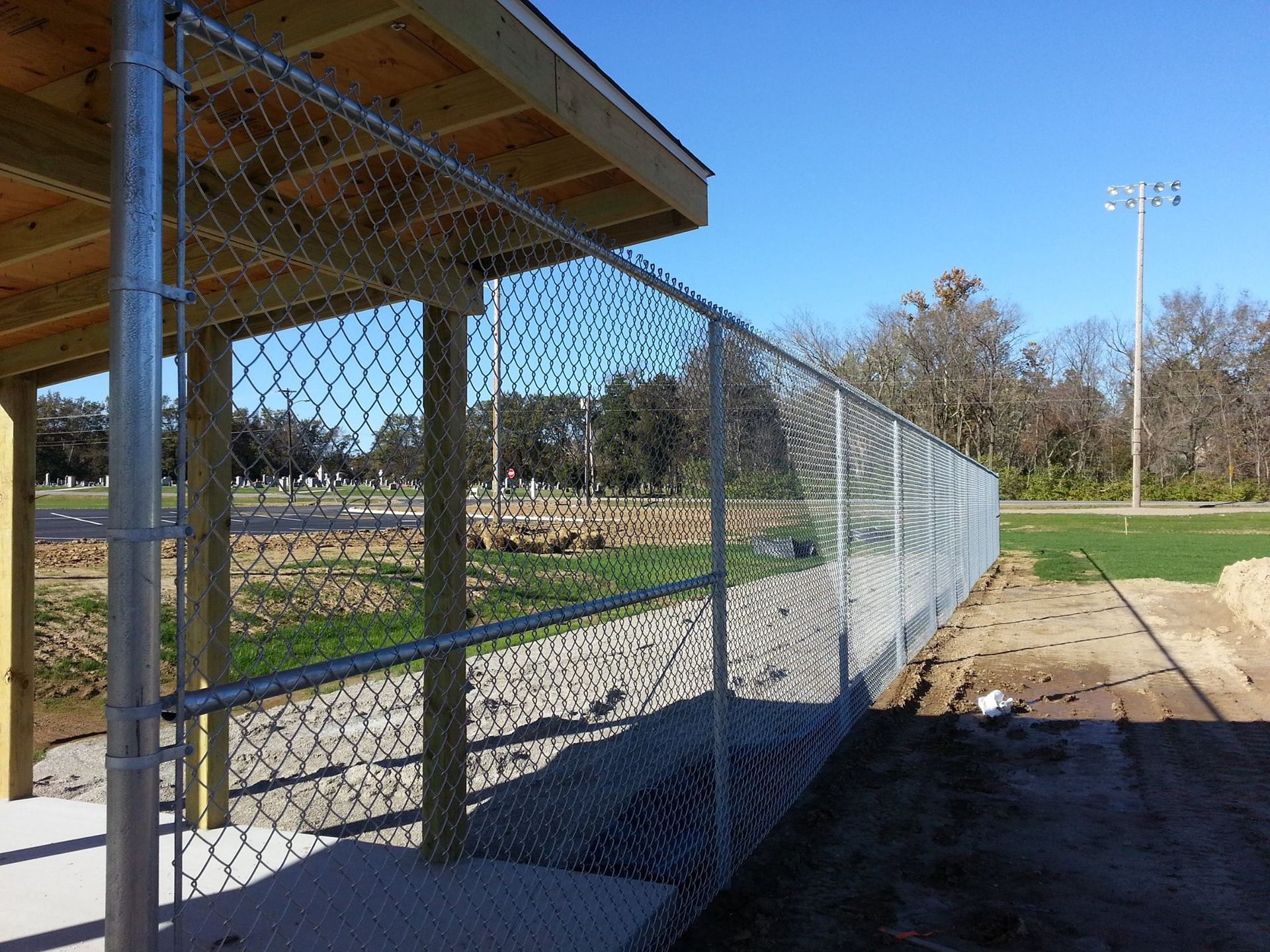 Commercial Fencing Services: Athletic Fencing