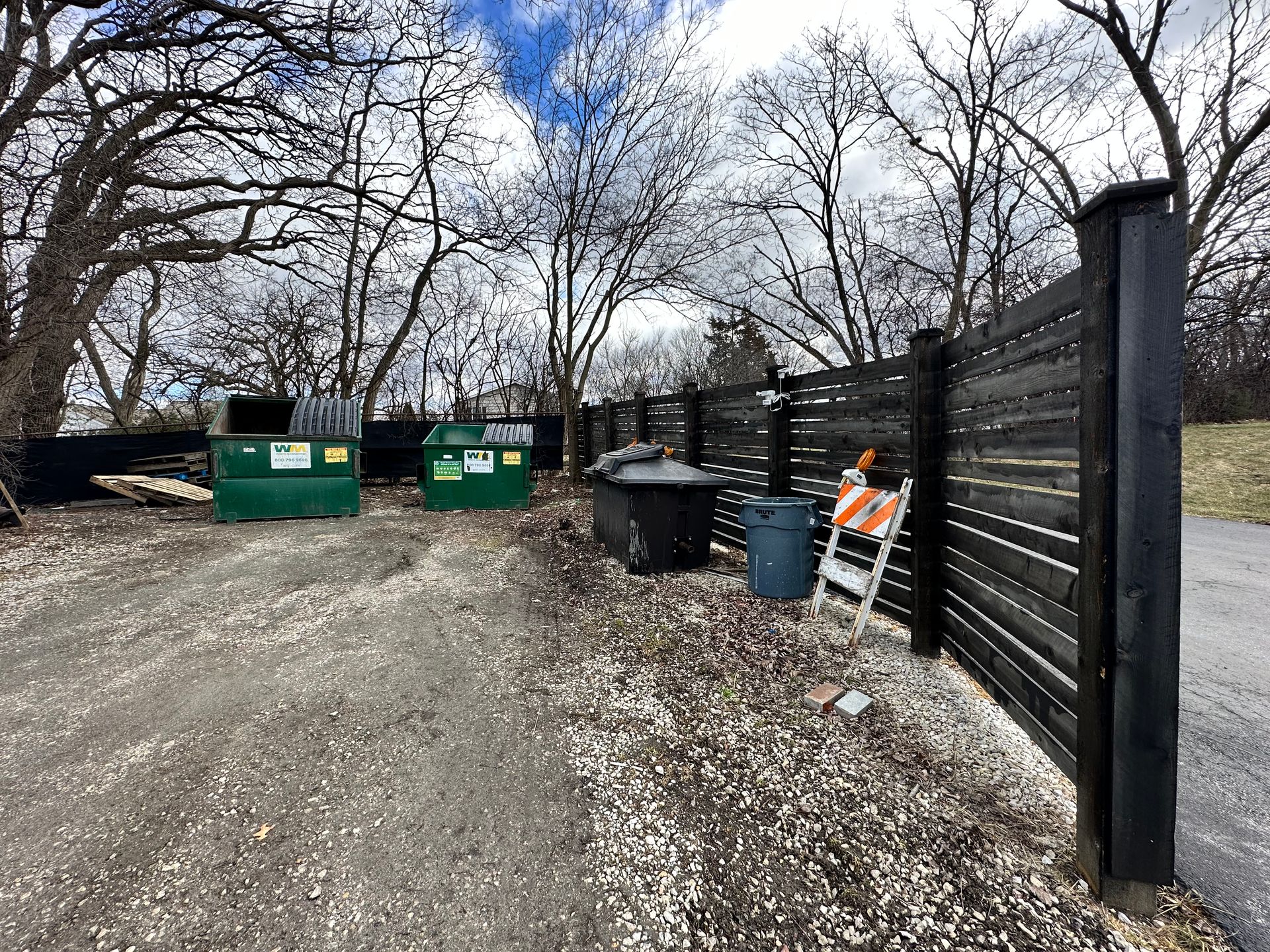 Commercial Dumpster Enclosures Illinois
