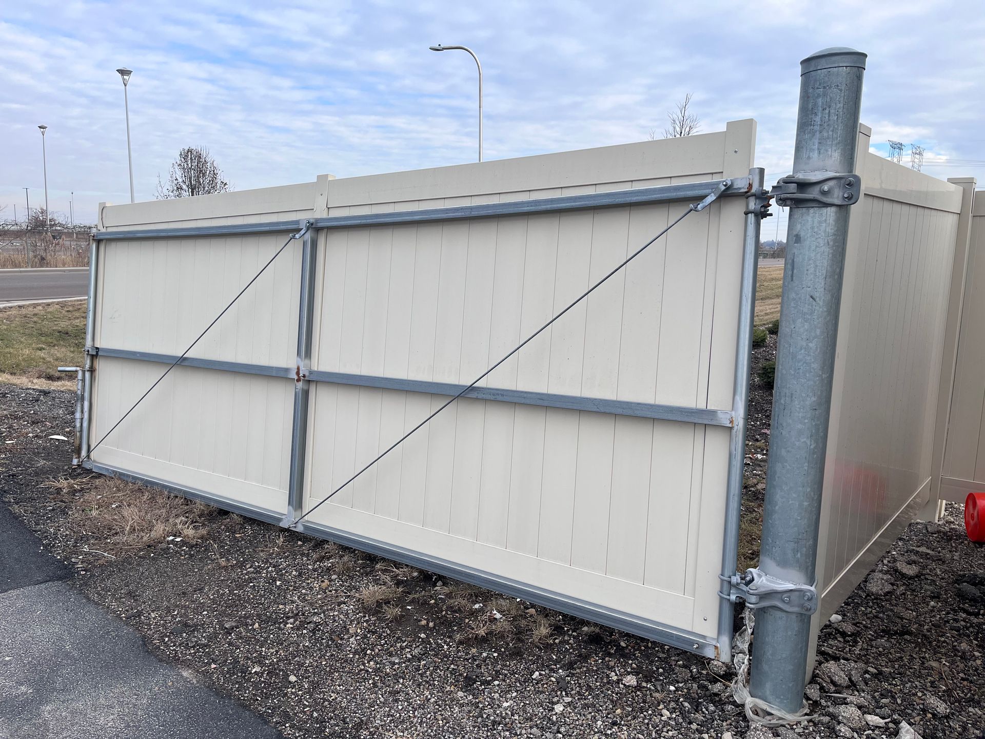 Commercial Fencing Services: Commercial Composite Gates