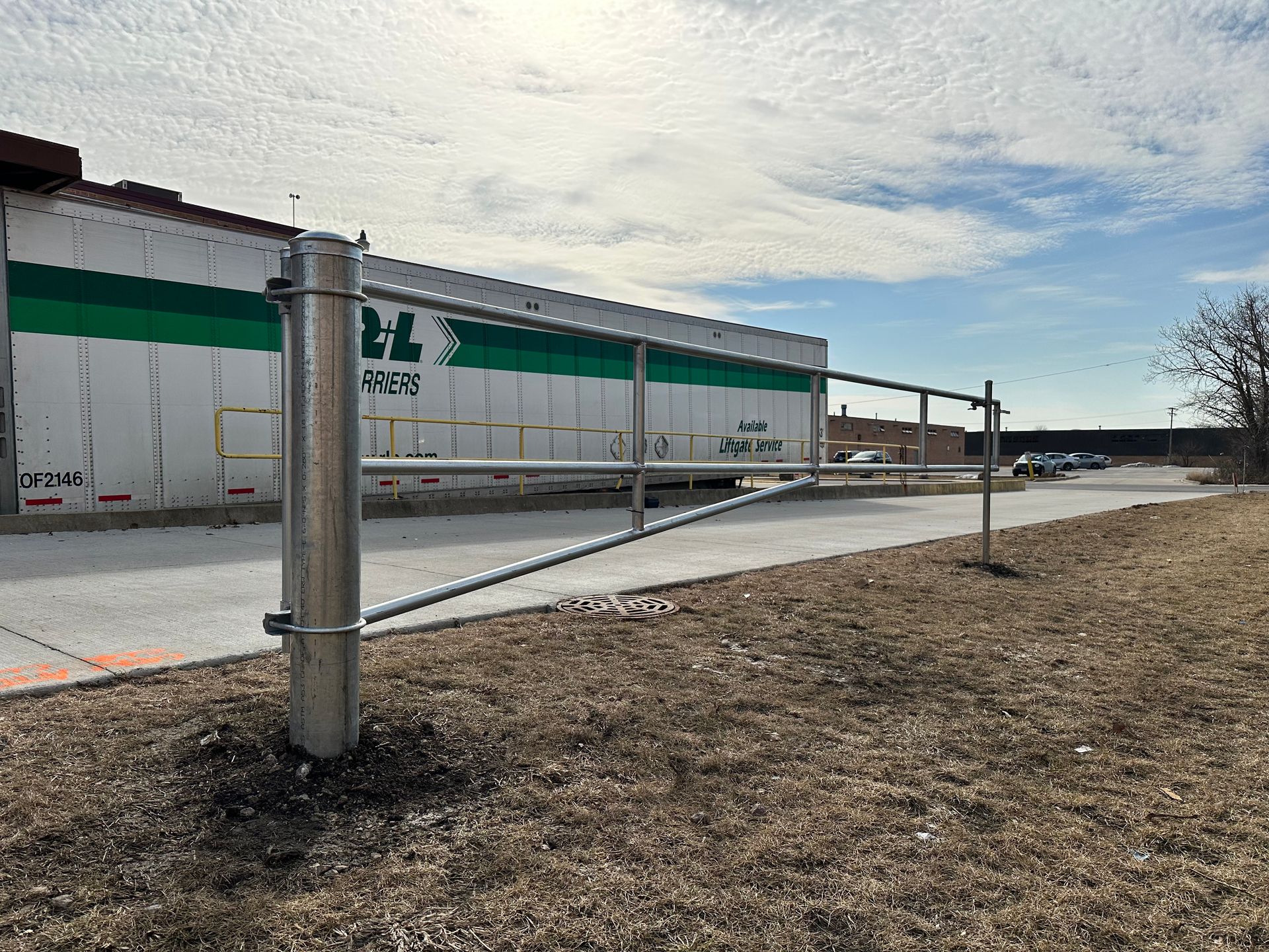 Commercial Fencing Services: Manual Swing Barrier Gates