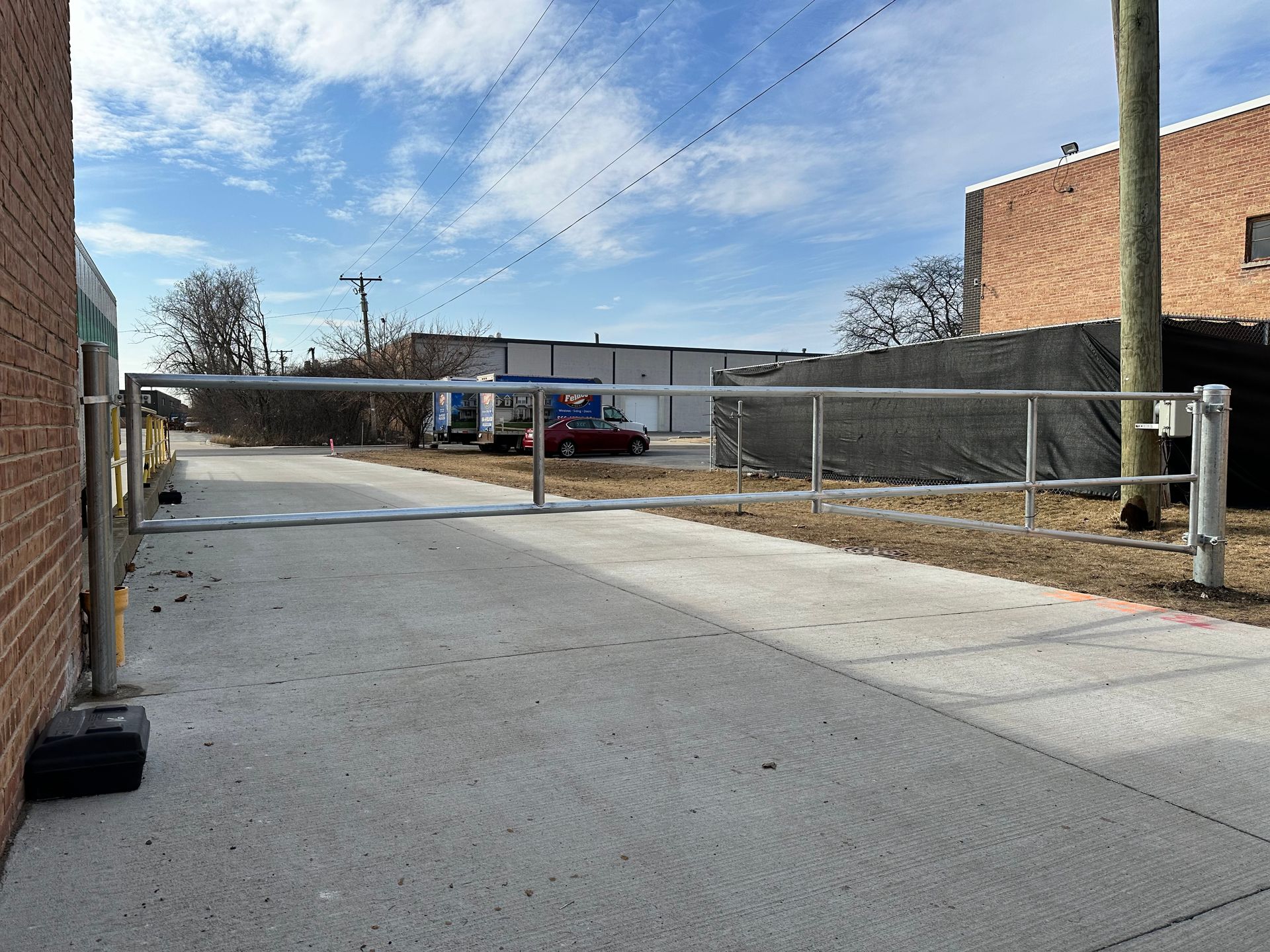 Commercial Fencing Services: Manual Swing Barrier Gates