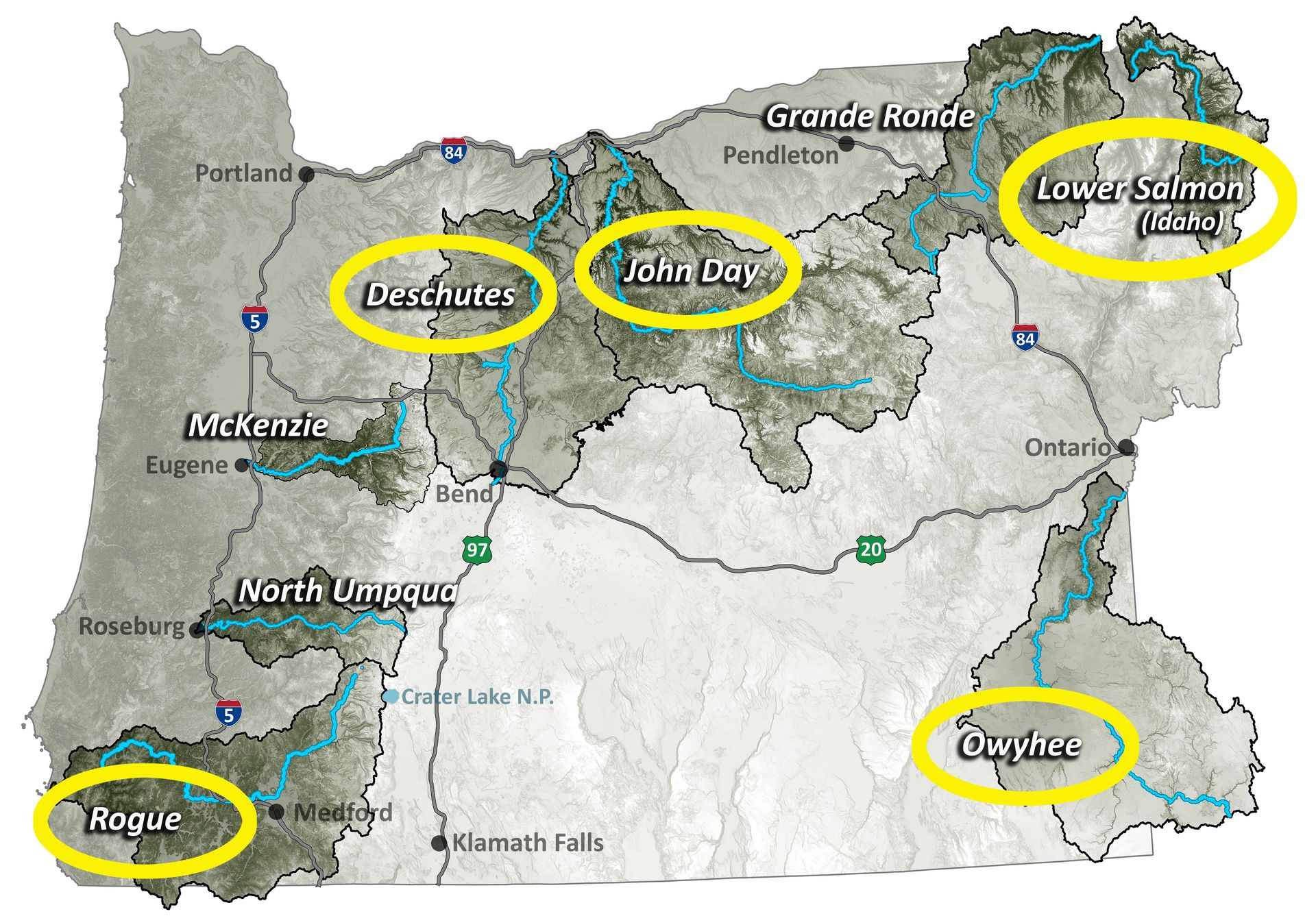 Oregon's Wonders: River Trips with Geologic Interp