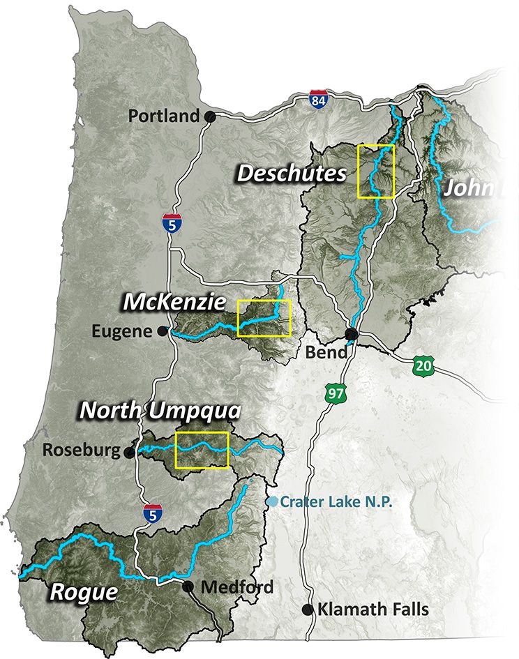 Whitewater Rafting Bend Oregon - Half and One Day Trips