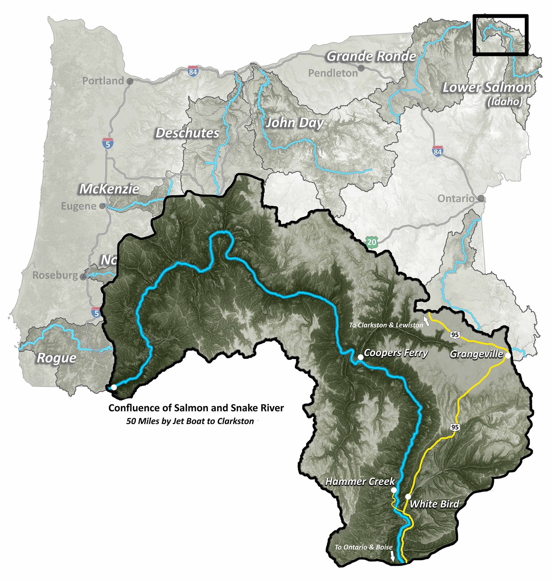 Lower Salmon River Rafting Trips With Ouzel Outfitters