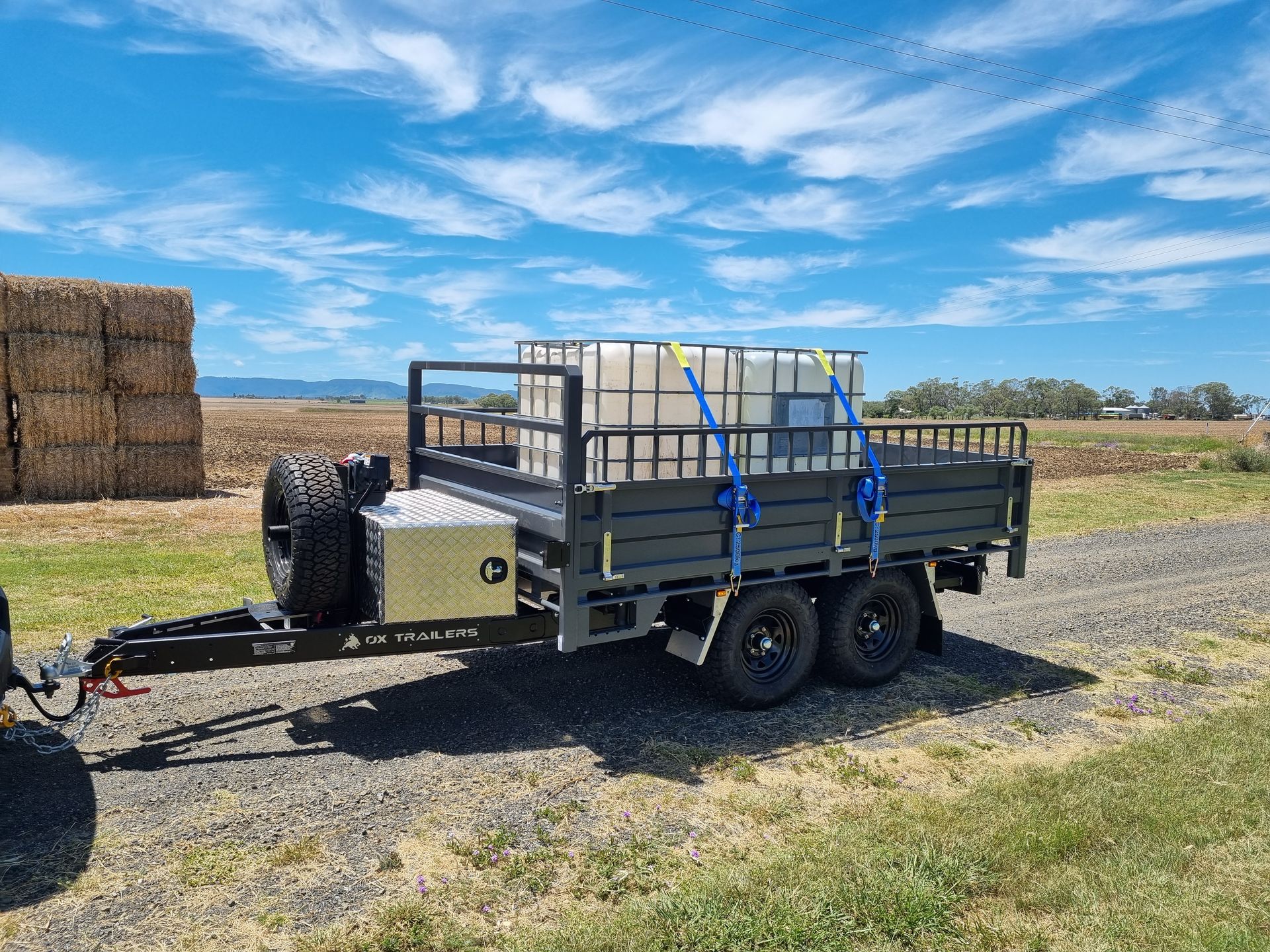 Ox Flat Top Trailer testimonial from an Aussie farmer.