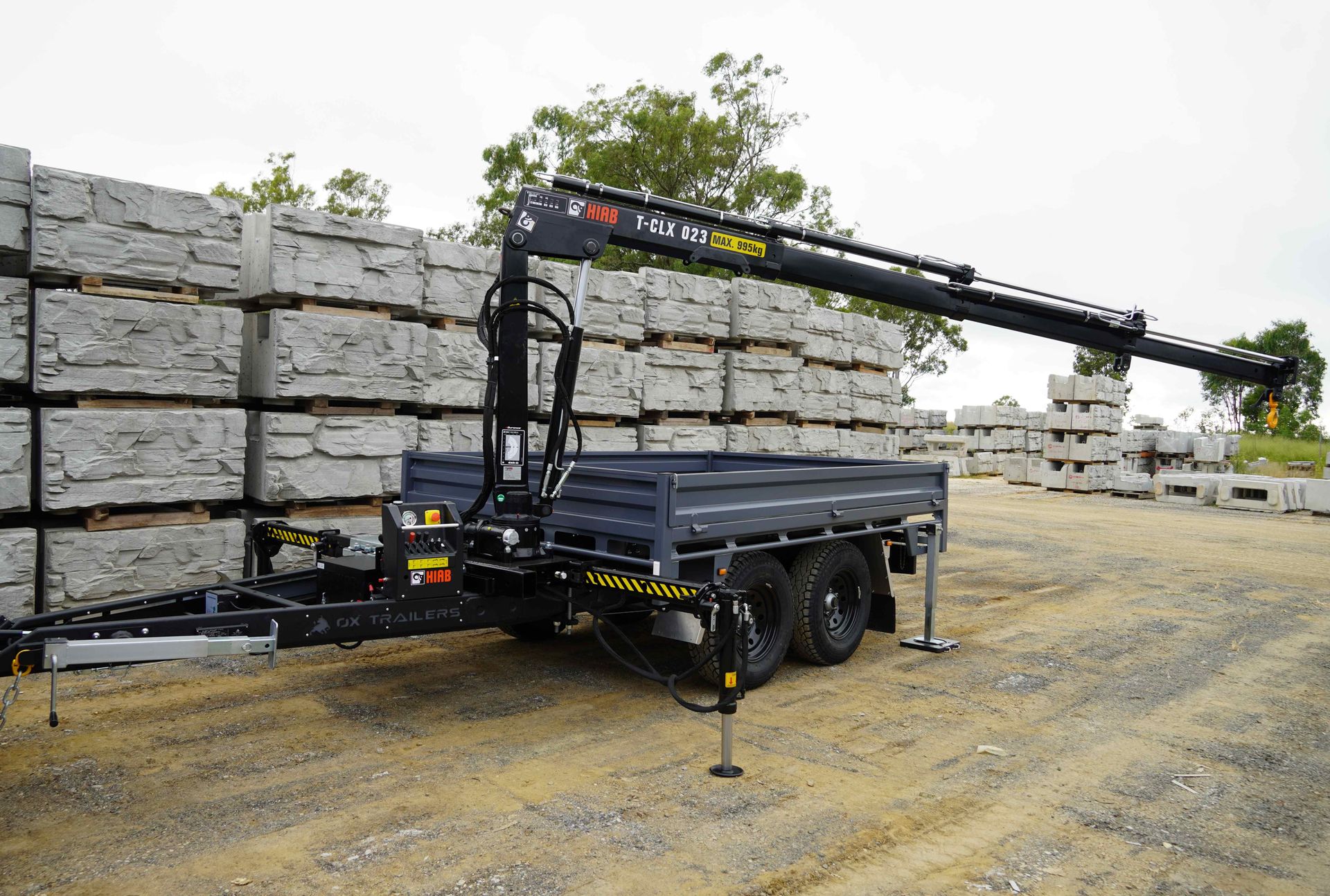 Accessories and Options for Ox Trailers. Heavy Duty accessories.