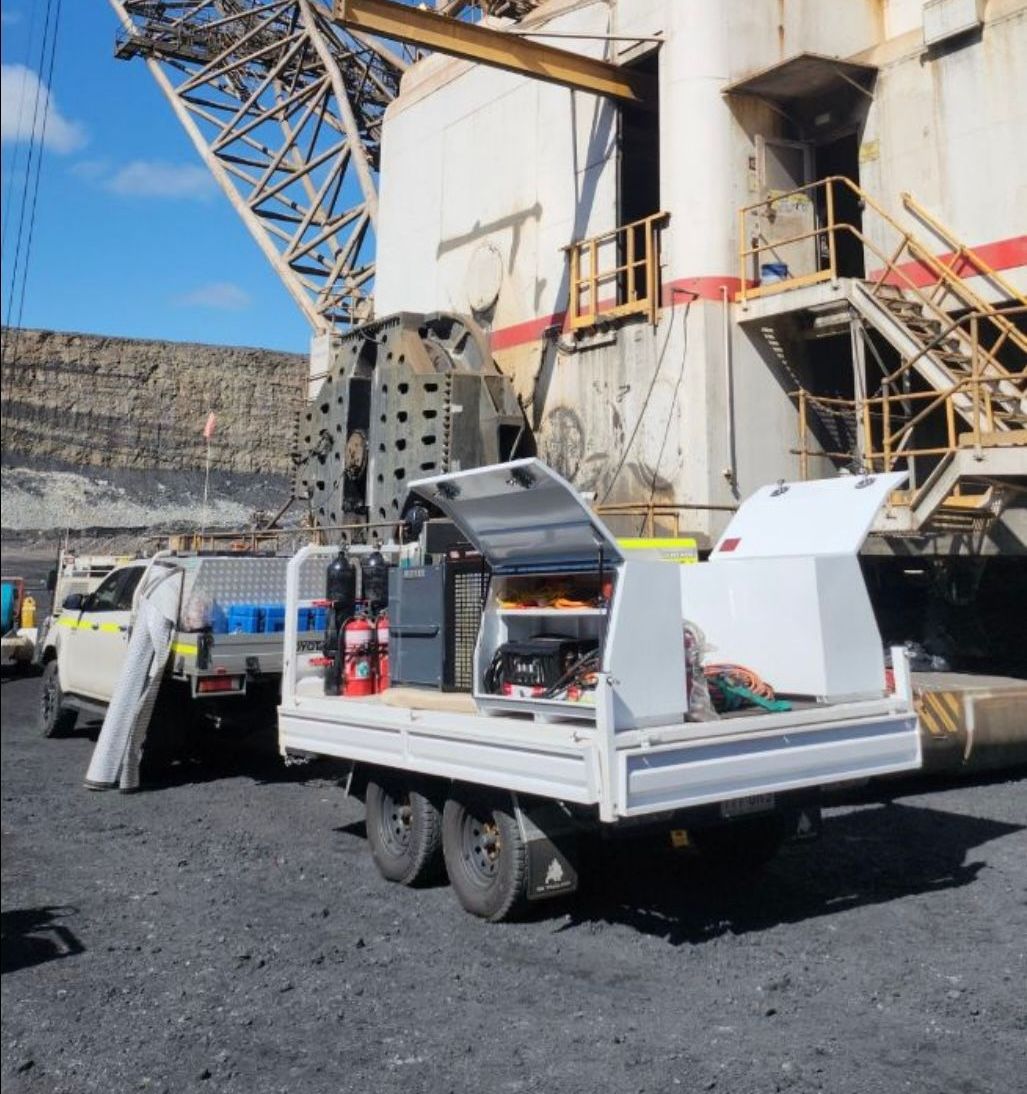 Read this Mobile Welders review on his Flat Top Trailer