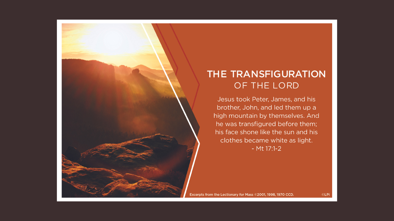 "The Transfiguration" by Fr. Chris House
