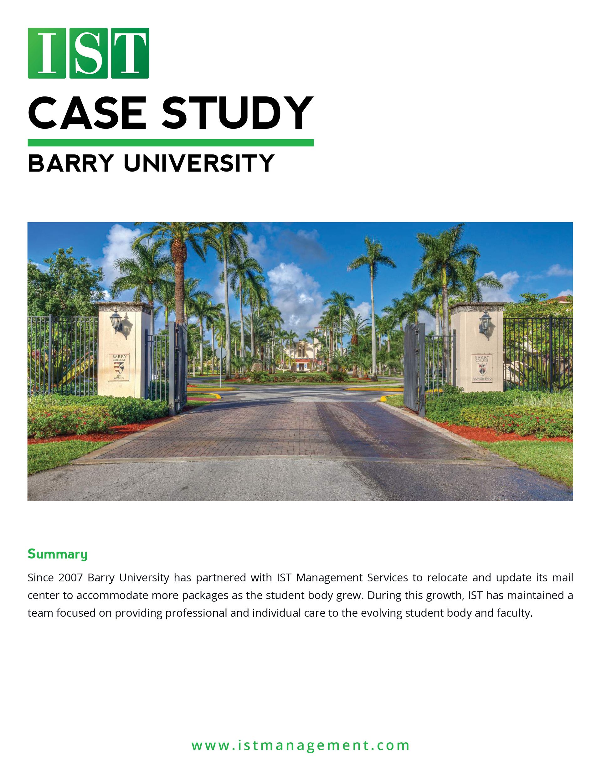 Case Study - Barry University