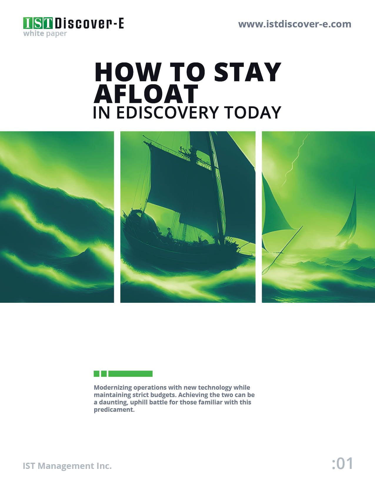 How to Stay Afloat in eDiscovery Today