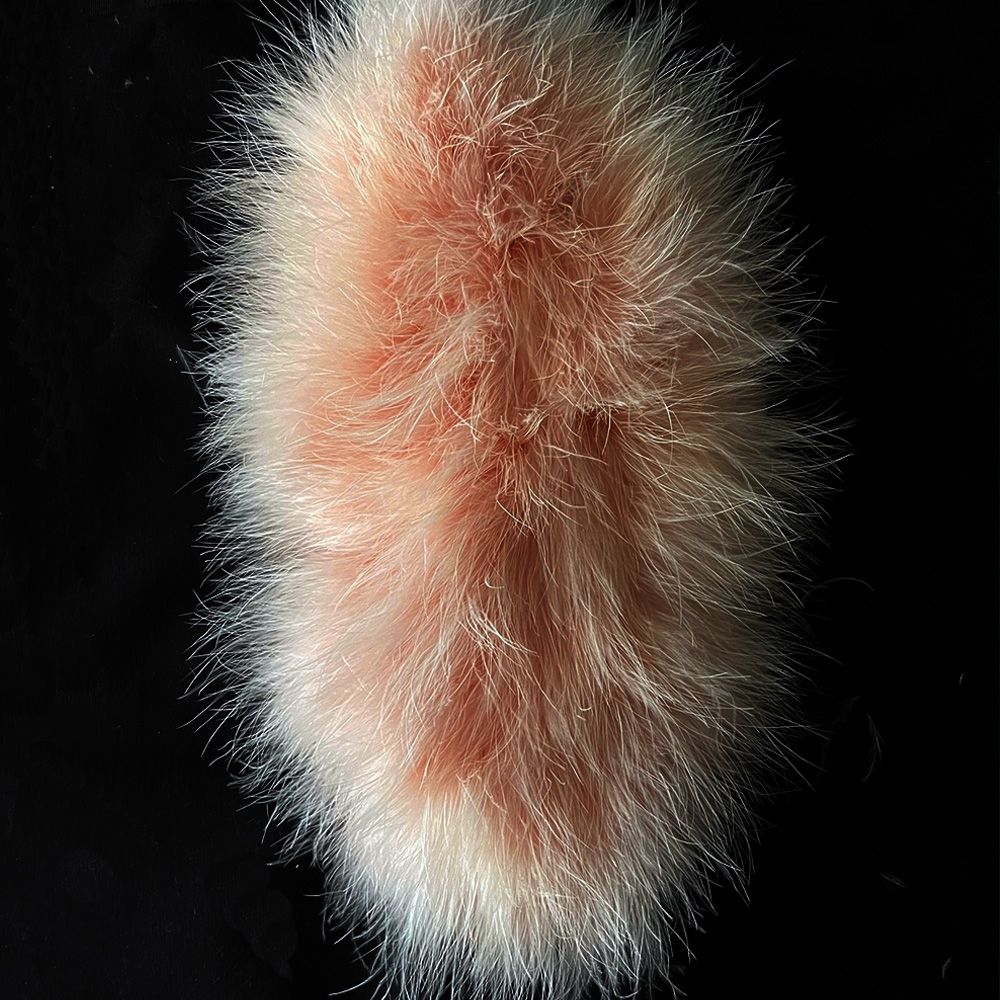 Manufacturing any design with recycled natural feathers