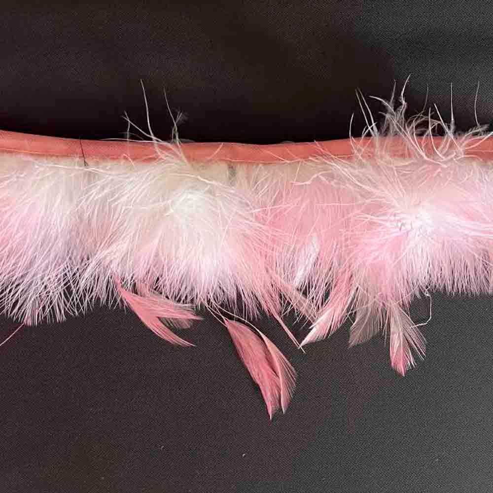 Manufacturing any design with recycled natural feathers