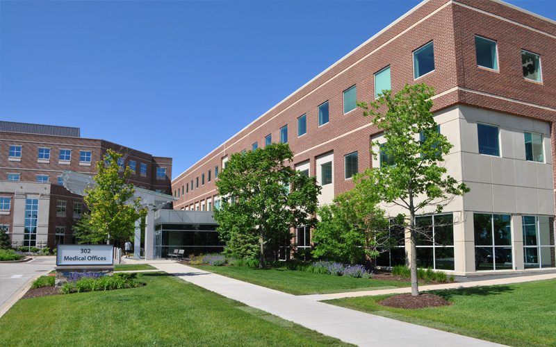 Delnor Hospital Façade Restoration | RestoreWorks