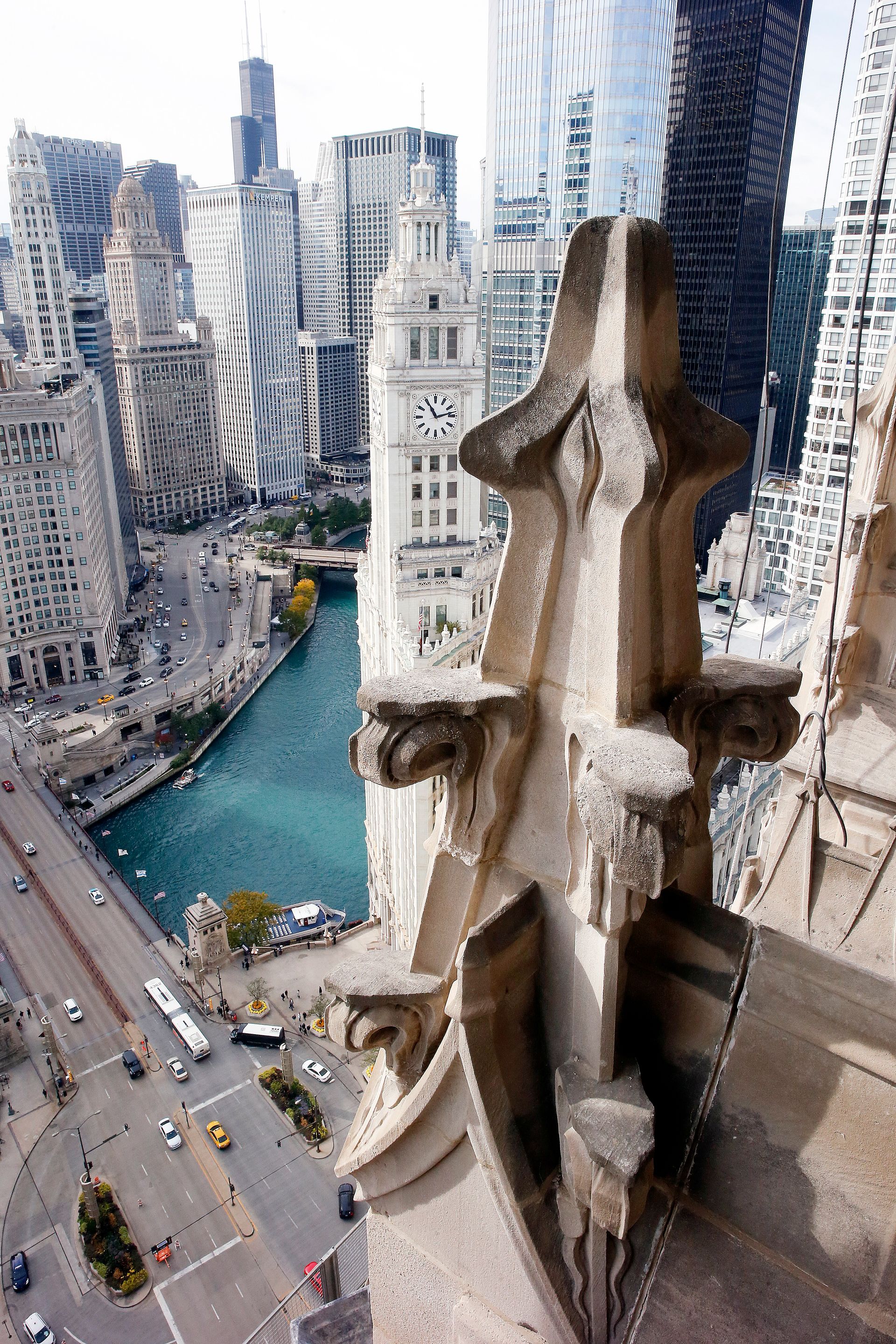 Tribune Tower Limestone Restoration | RestoreWorks