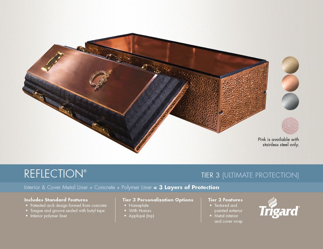 Burial Vaults | Marinella Funeral Home, Inc.