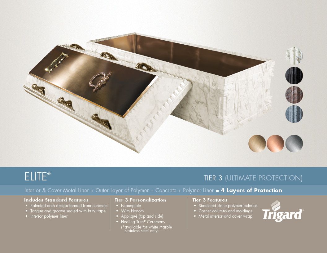 Burial Vaults | Marinella Funeral Home, Inc.