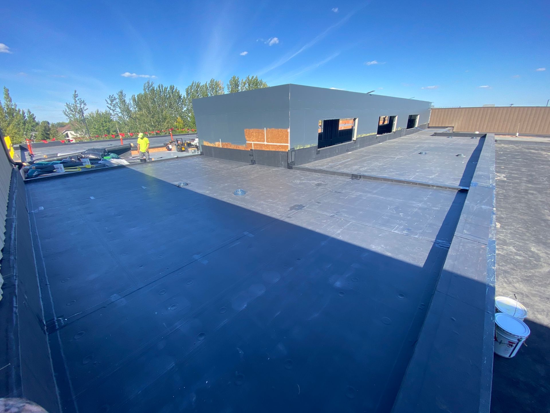 Commercial Flat Roofs – Fargo, Moorhead – All Weather Roofing