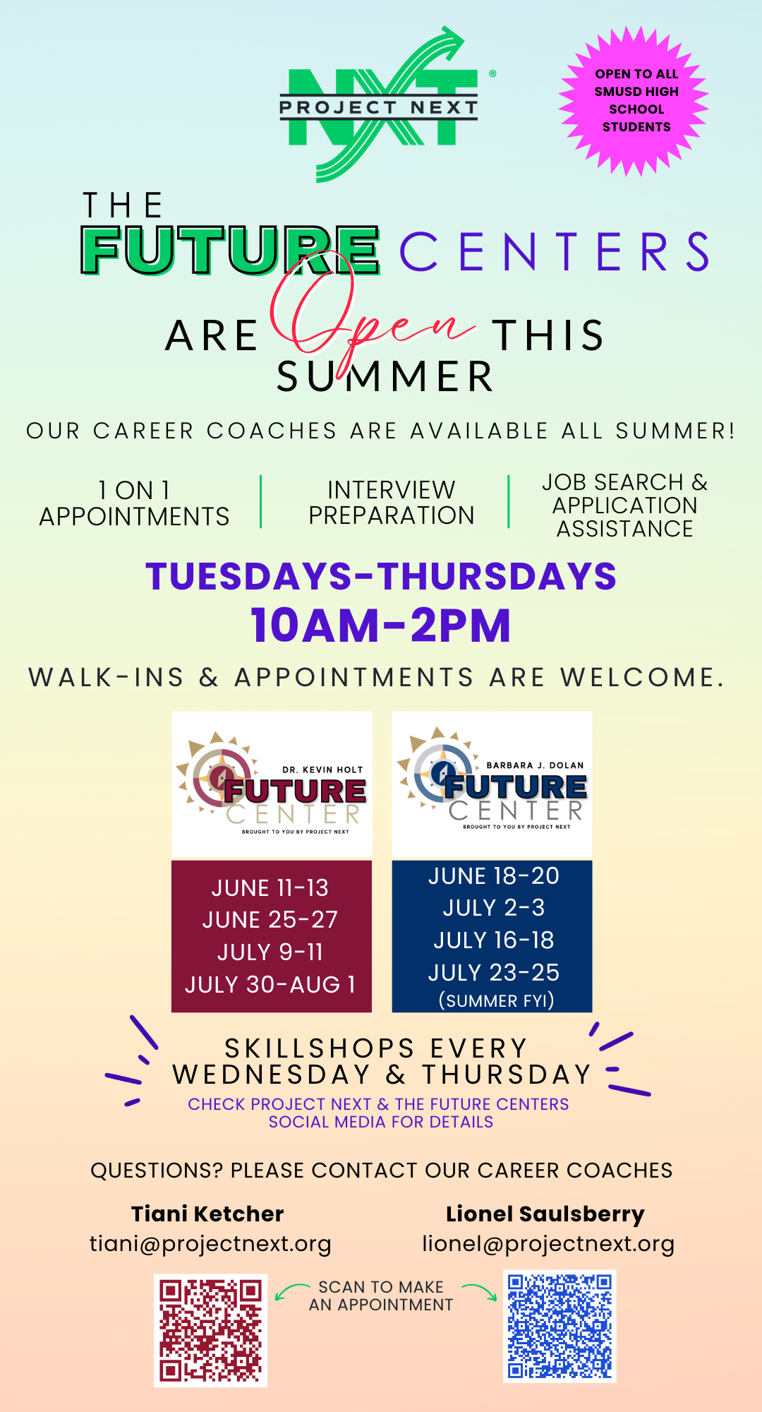 Programs & Services | Project Next