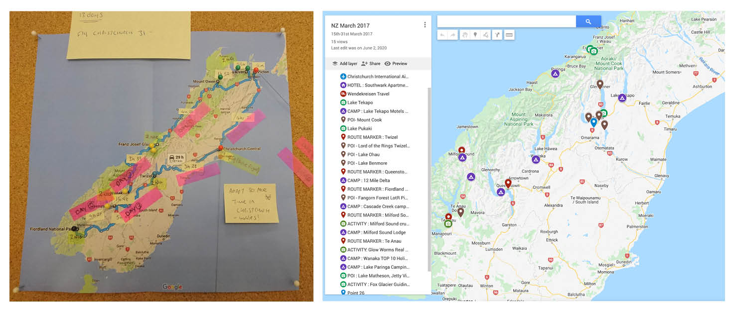 HOW DO YOU PLAN YOURS - PART 2 : TRIP ITINERARY