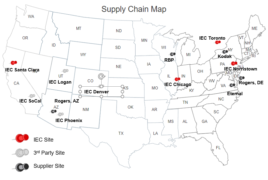 International Electronic Components Inc. | PCB Supplies
