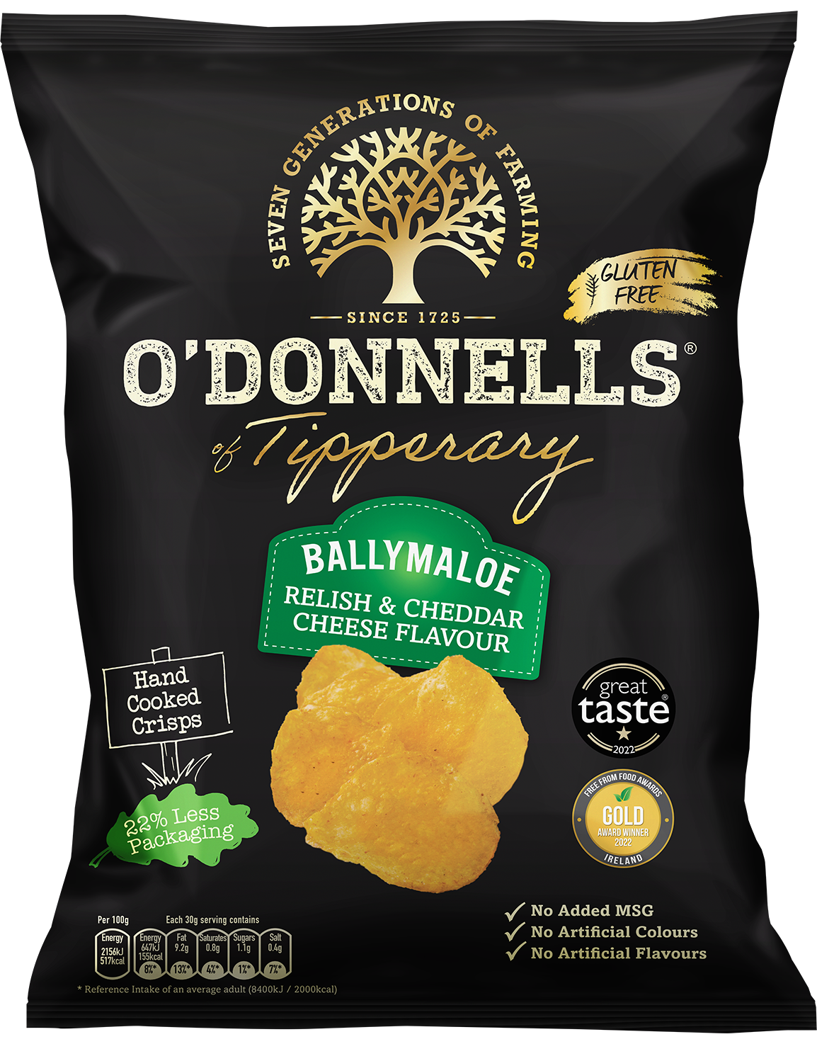 O’Donnells Crisps Range