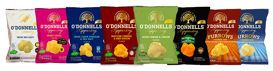 O’Donnells Crisps | Ireland's Number 1 Hand Cooked Crisps