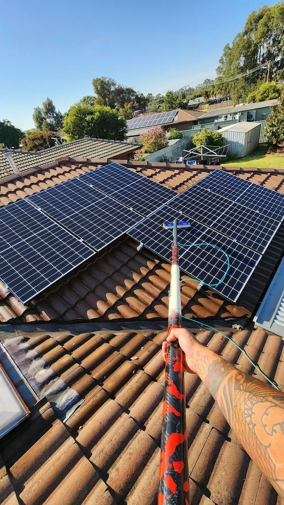 Solar Panel Cleaning Cobram | Rapid Rinse Solutions