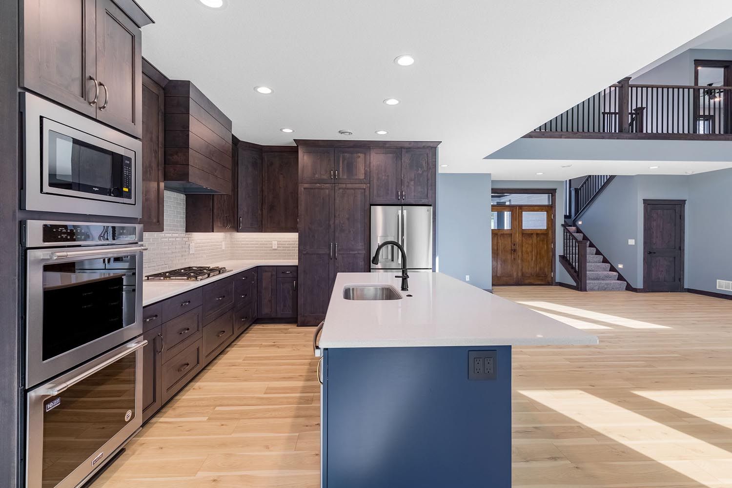 Bear 2-Story Slab Gallery | Rochester | Stonebridge Builders