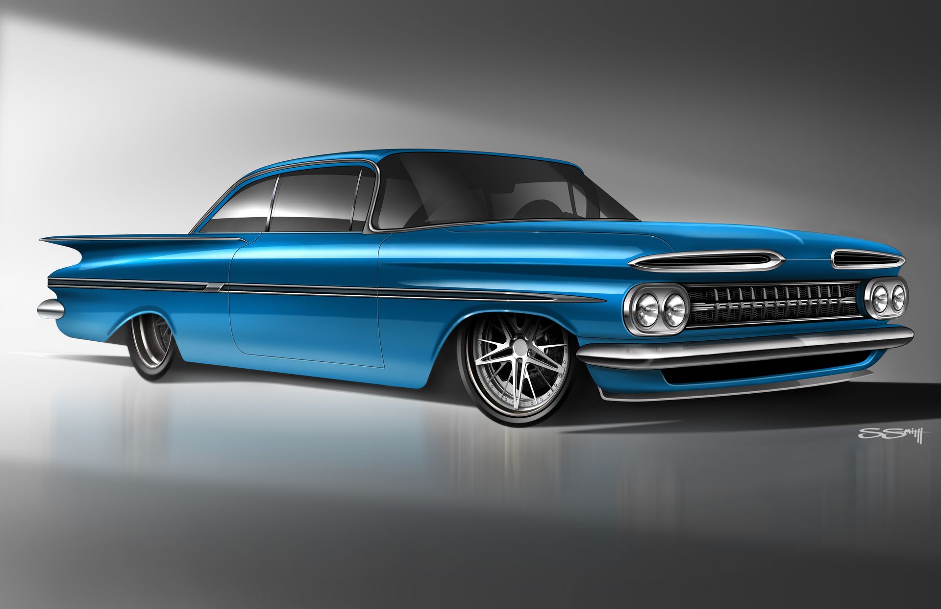 Custom built 1959 Chevy Impala