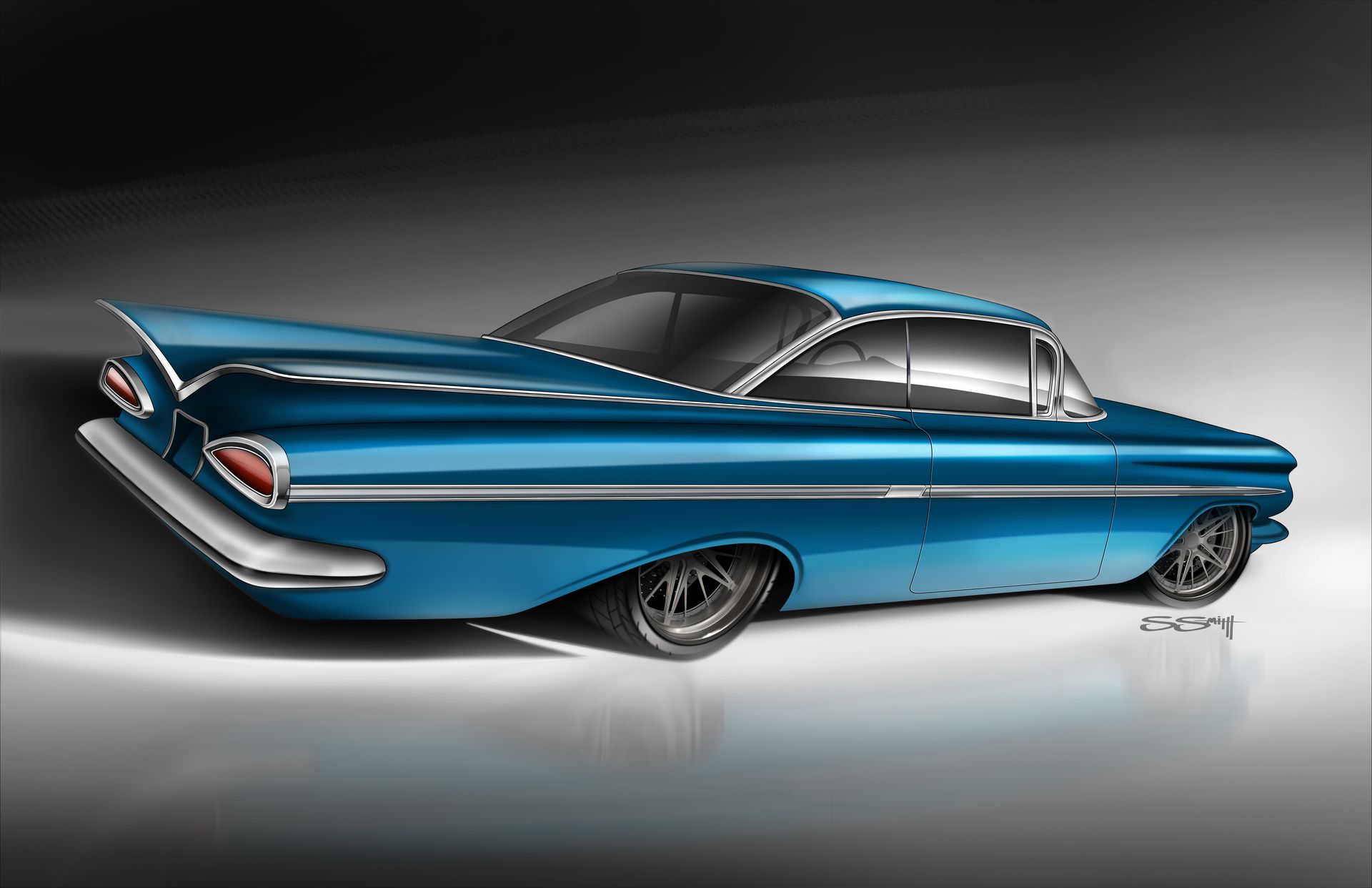 Custom built 1959 Chevy Impala