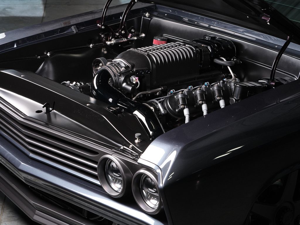 John Spanos' custom 1967 Chevelle. Supercharged LS7. Tremec 6 speed