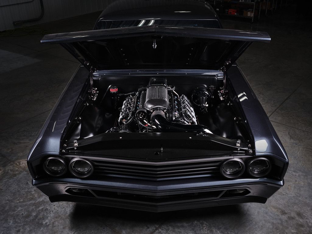 John Spanos' custom 1967 Chevelle. Supercharged LS7. Tremec 6 speed