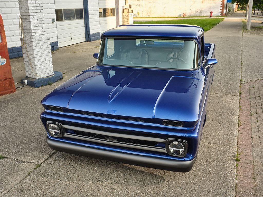 Custom built 1963 C10 Chevy pickup truck and hot rod
