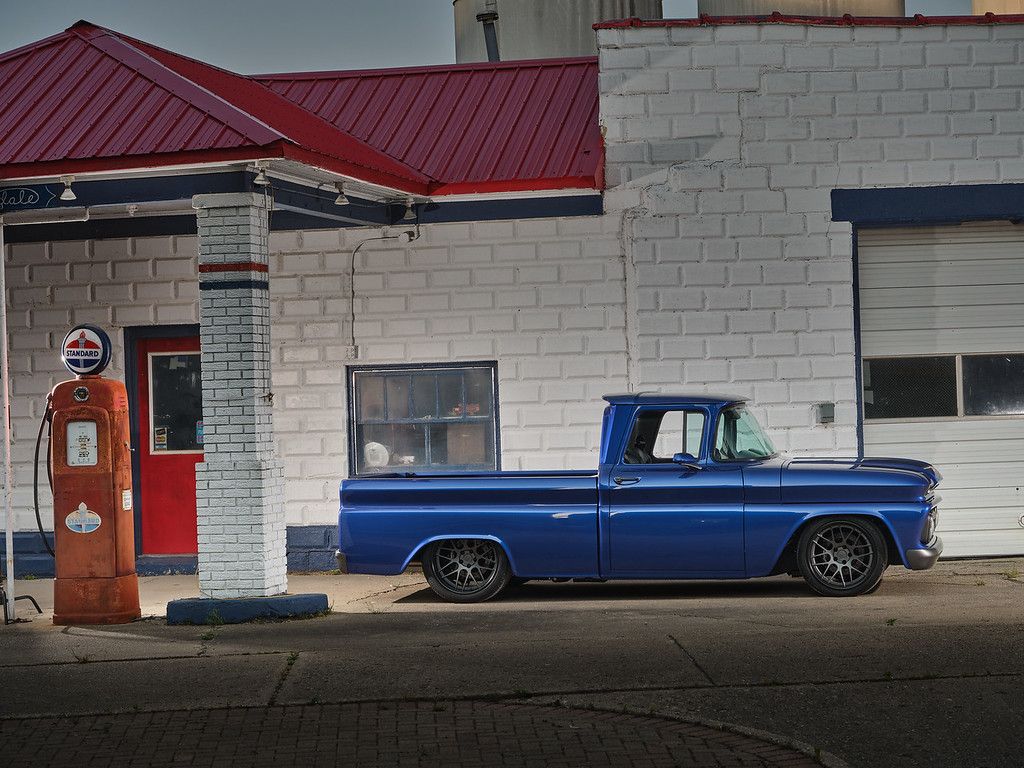 Custom built 1963 C10 Chevy pickup truck and hot rod