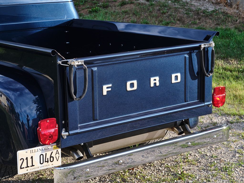 Custom built 1956 Ford F100 hot rod and custom truck