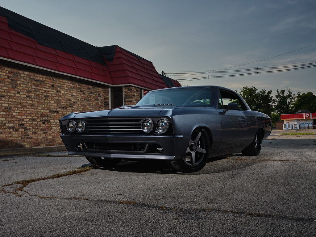 John Spanos' custom 1967 Chevelle. Supercharged LS7. Tremec 6 speed