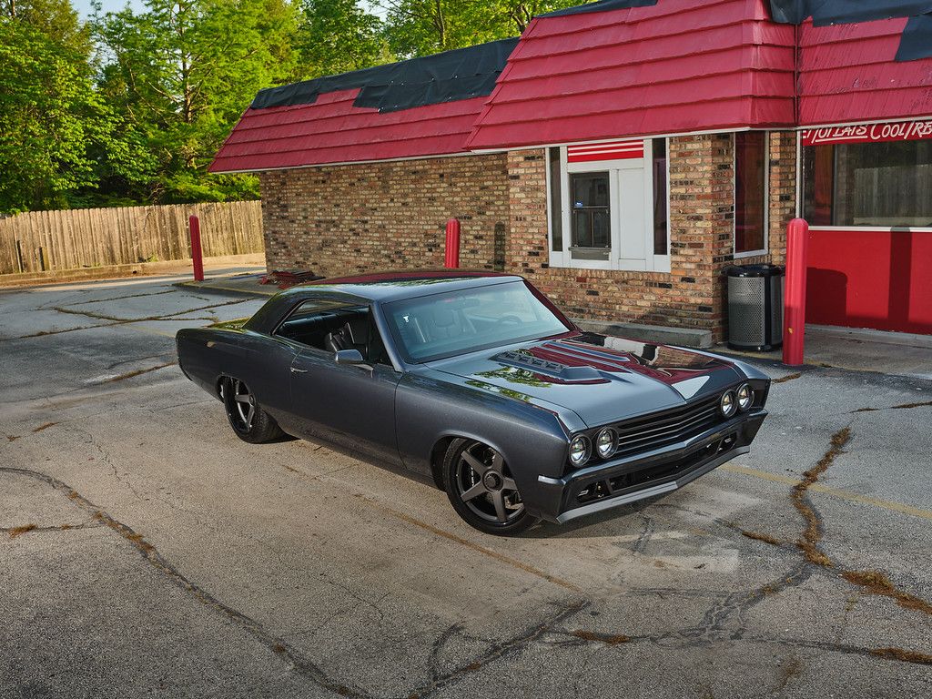 John Spanos' custom 1967 Chevelle. Supercharged LS7. Tremec 6 speed