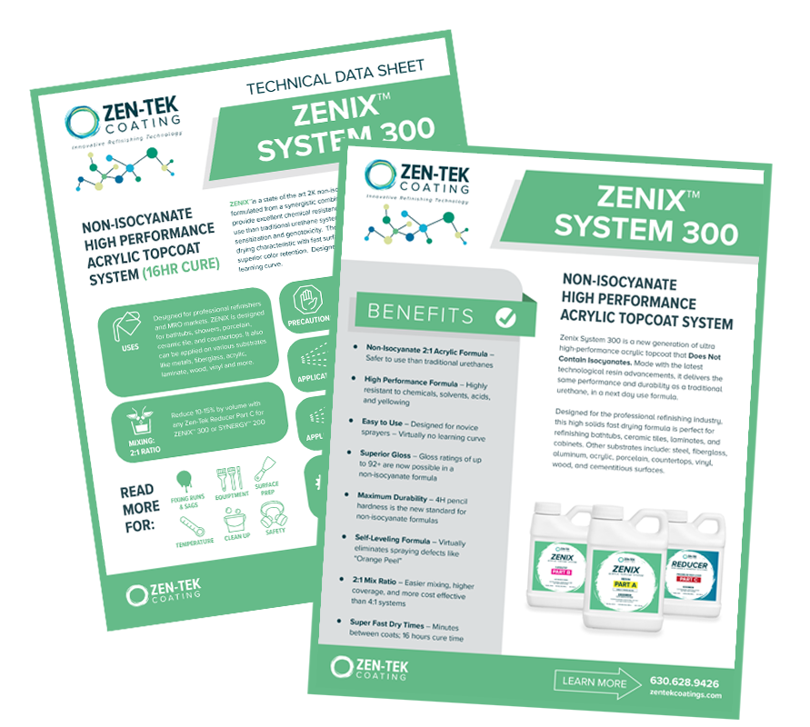 Stain-Free, Durable Iso Free 2K Coating for Refinishers | Zenix