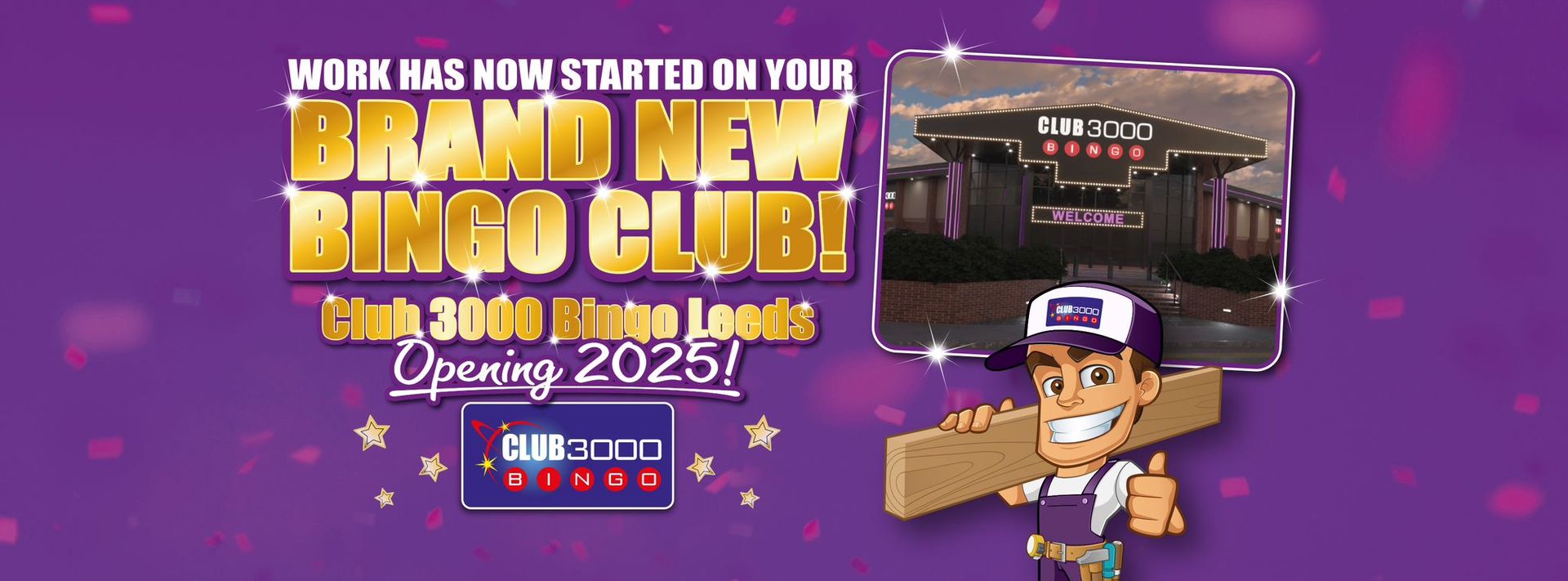 Club Updates from Club 3000 Bingo