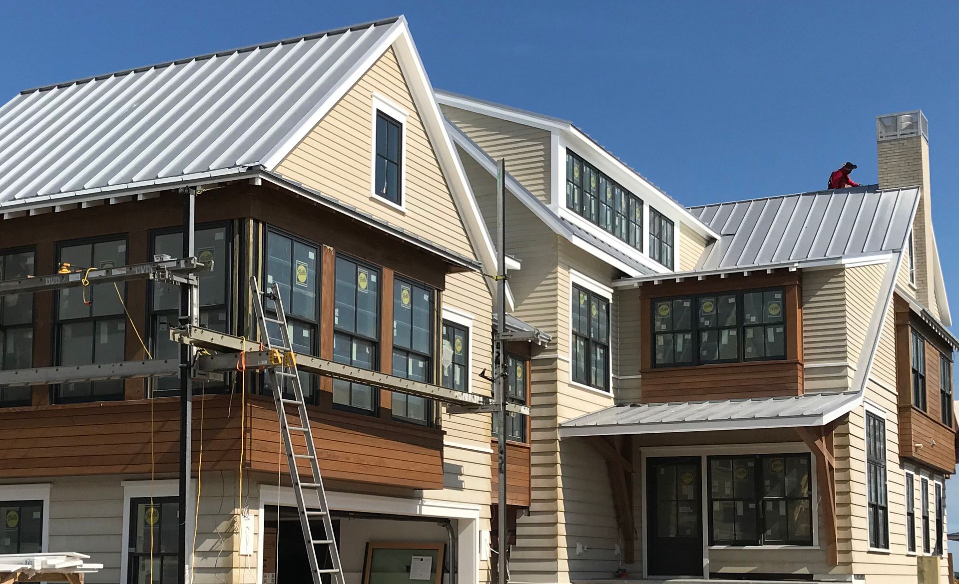 Rain Screen Siding - Viking Clips Installation Gallery