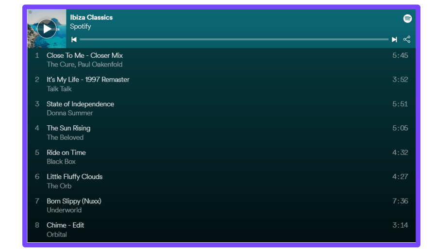 Spotify Player